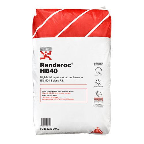 Fosroc Renderoc Hb40 Plus 20kg – Forcon Products PTY LTD