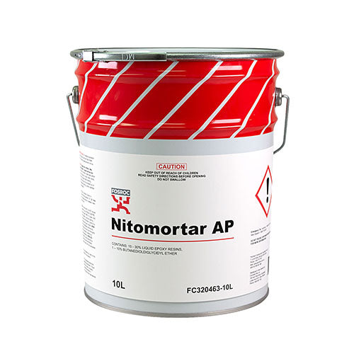 Fosroc Nitomortar Ap 2l Base Of 3 Litre Kit – Forcon Products PTY LTD