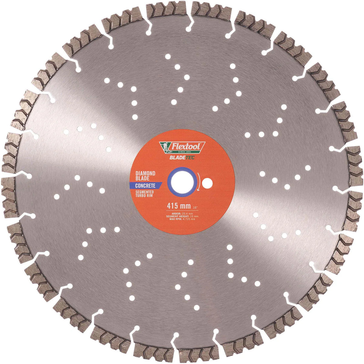 Flextool BladeTec Diamond Blade - Concrete 415 mm - FT102307-UNIT ...